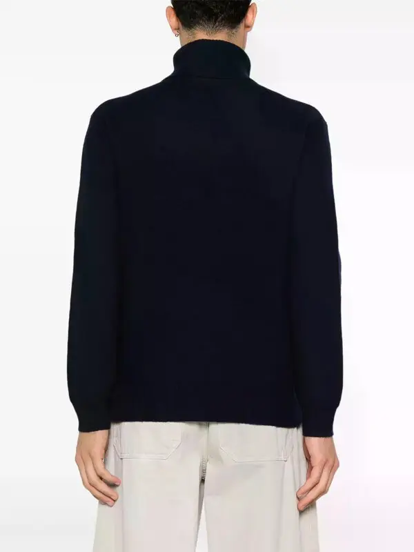 A.p.c. Walter Virgin Wool Roll Neck Sweater