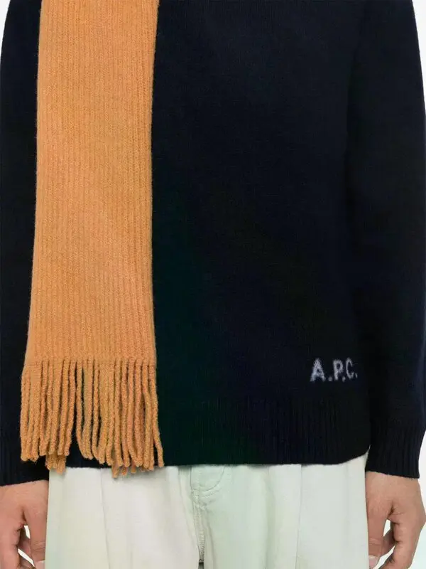 A.p.c. Walter Virgin Wool Roll Neck Sweater