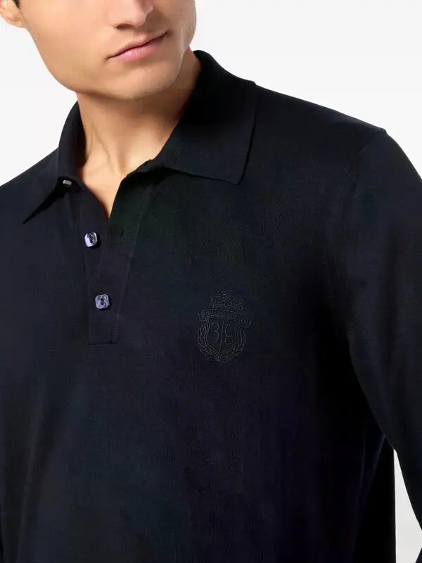 BILLIONAIRE Logo-embroidered Jumper
