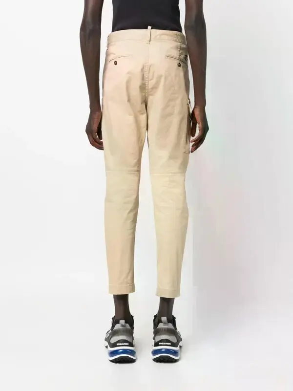Dsquared2 Tapered Cargo Trousers - Neutrals
