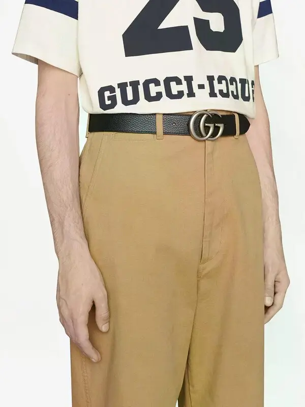Gucci Gg Marmont Reversible Belt