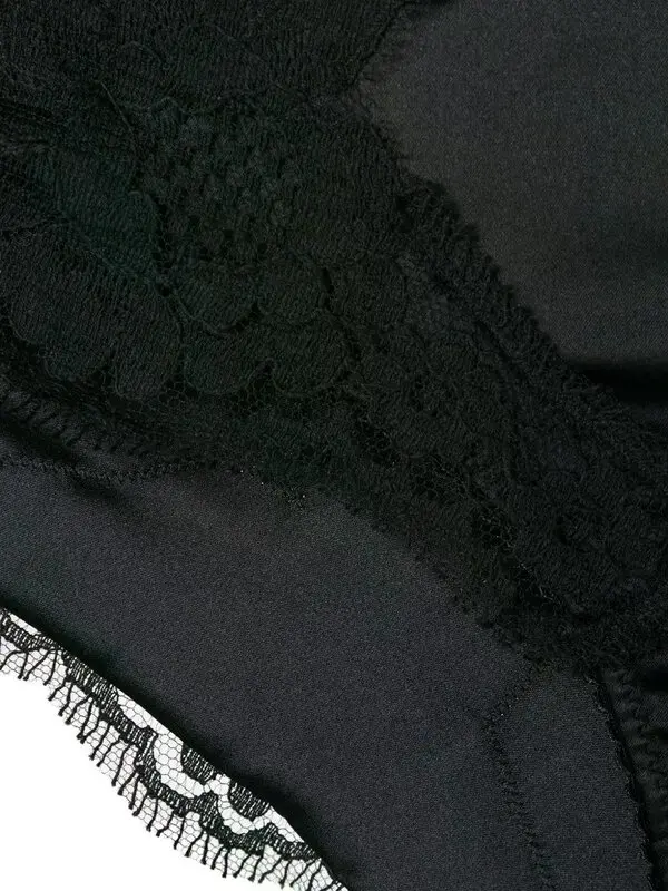 Dolce & Gabbana Lace-detail Satin Briefs