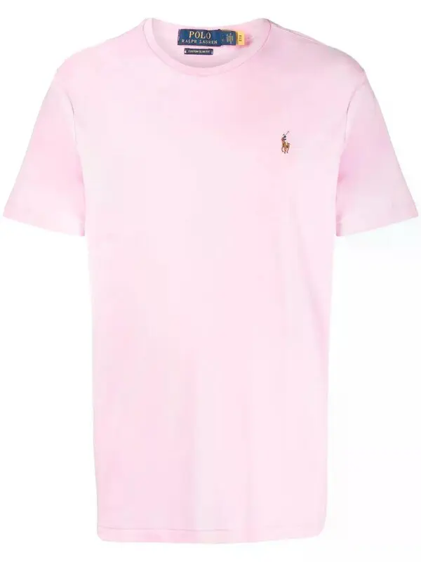 Polo Ralph Lauren Logo-print Short-sleeved T-shirt - Pink