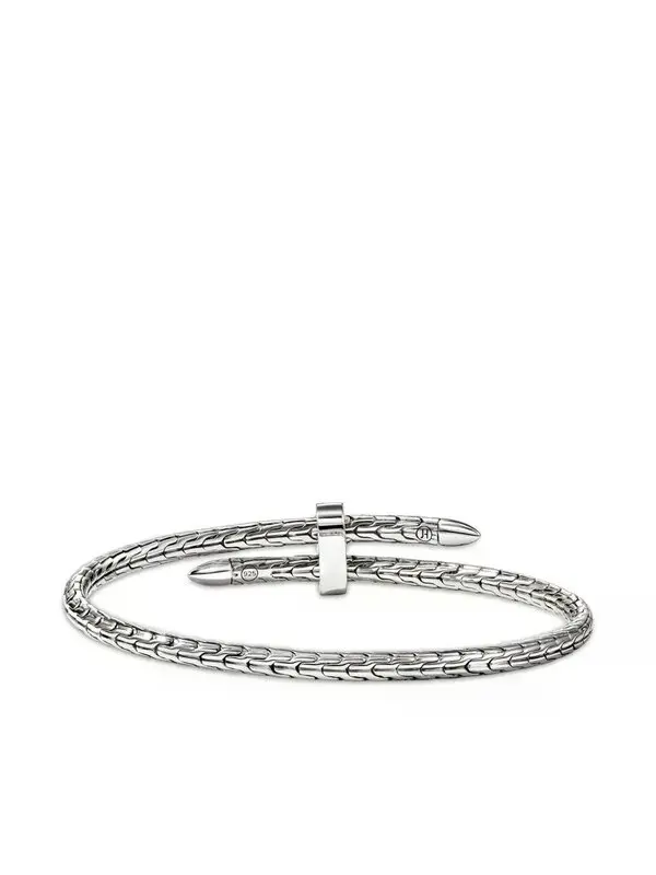 John Hardy Tone Spear Flex Cuff With Polished Finish