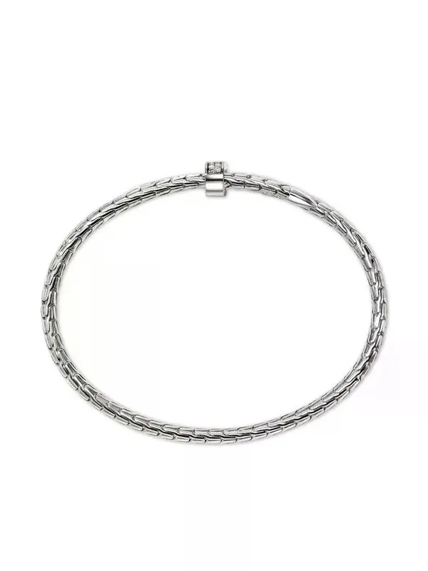 John Hardy Tone Spear Flex Cuff With Polished Finish