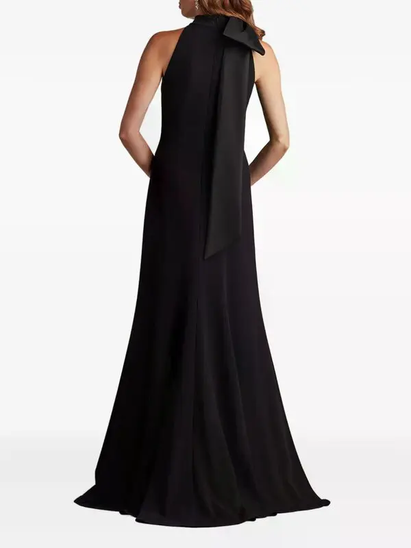 Tadashi Shoji Sleeveless Halterneck Gown