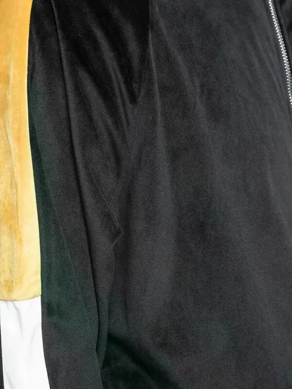 GOD'S MASTERFUL CHILDREN Retro Velvet Bomber Jacket