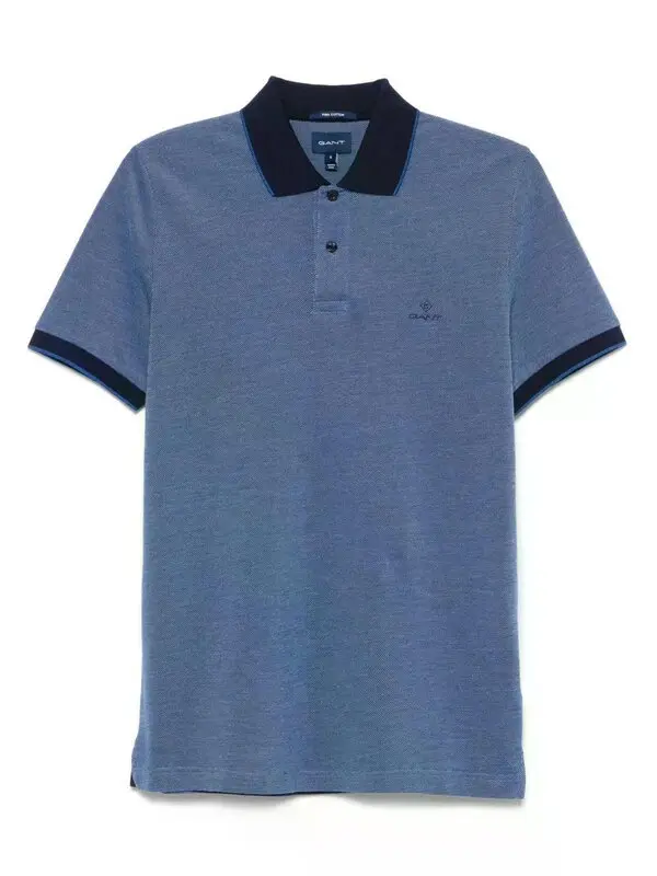 Gant Logo-embroidered Polo Shirt
