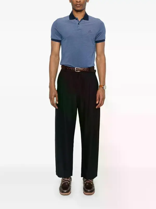 Gant Logo-embroidered Polo Shirt