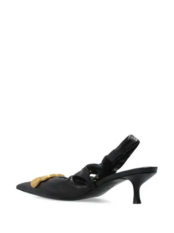Balenciaga Monaco 50mm Slingback Pumps