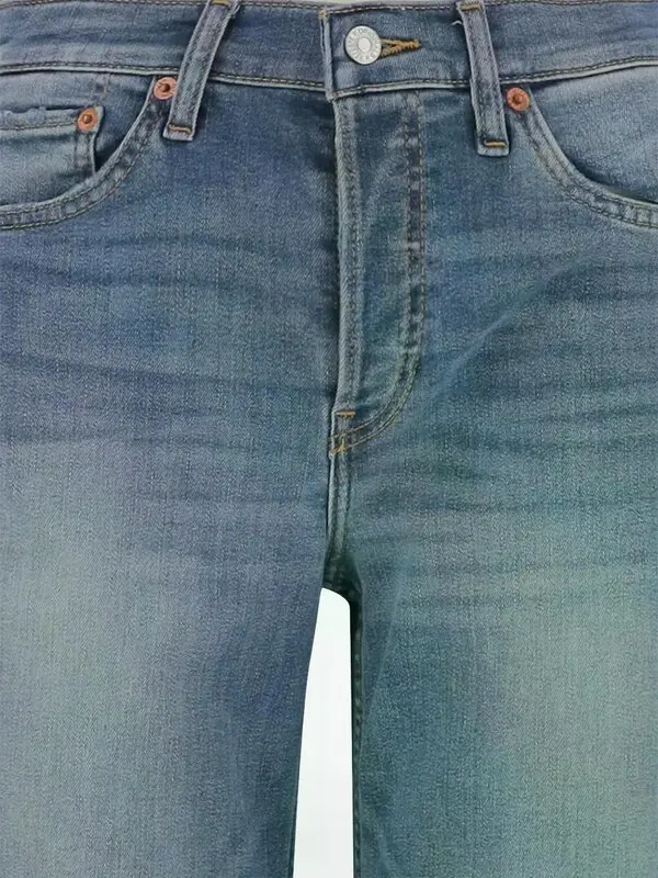 RE/DONE Mid-rise Wide Leg Jeans