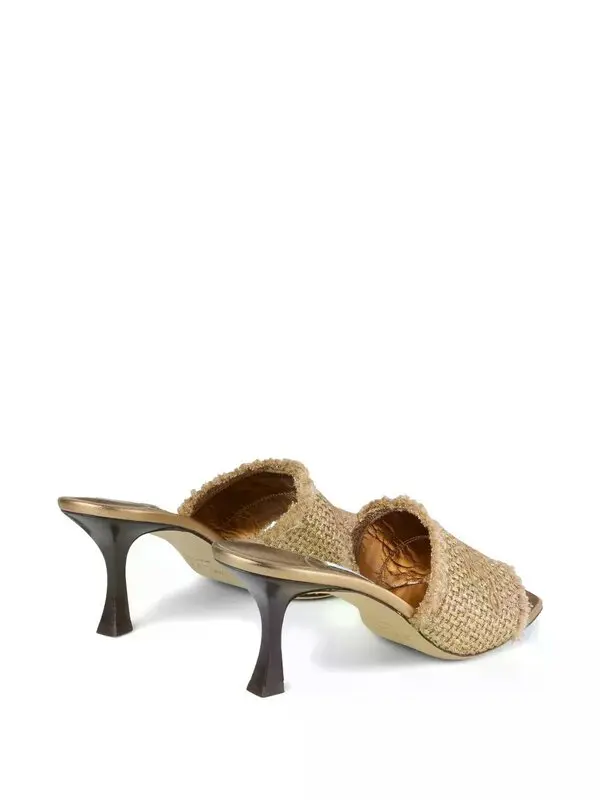 JIMMY CHOO Alexia Embellished Mules