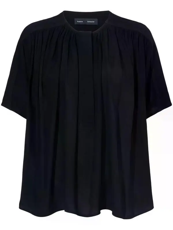 Proenza Schouler Georgette Crepe Claire Top