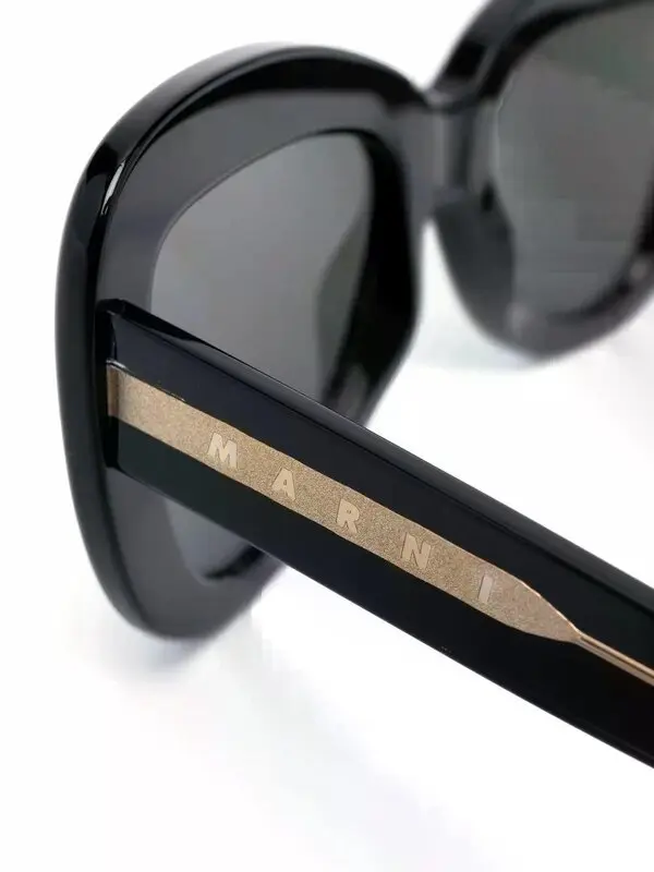 Marni Oversized Sunglasses - Black