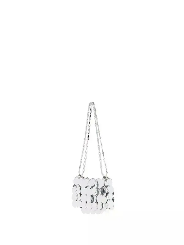 Rabanne Nano 69 Shoulder Bag - Silver