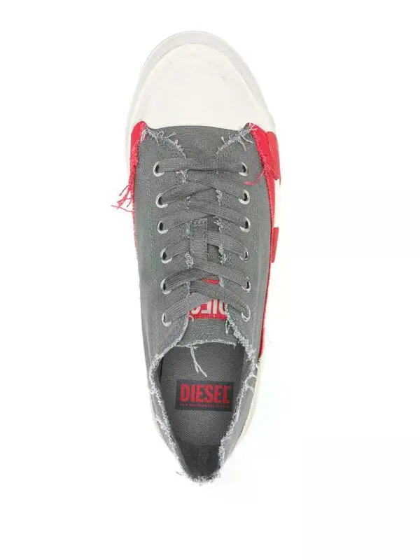 DIESEL® S-d Verse Low Top Lace Up Sneakers - Grey