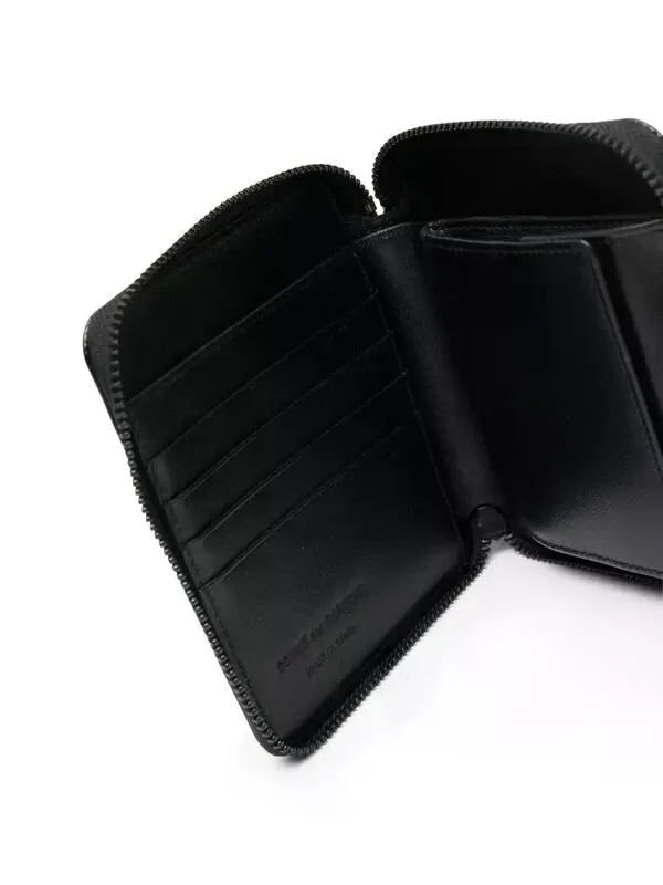 Comme Des Garçons Cdg Zipper Medley Leather Wallet