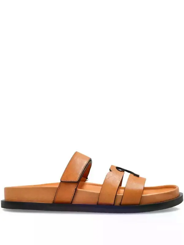 Tory Burch Ines Sport Slide Sandals - Brown