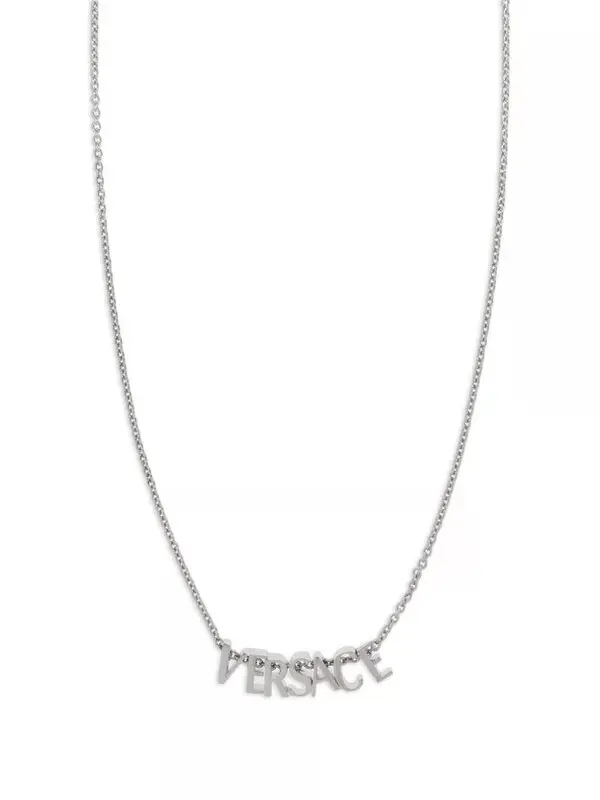 Versace Logo-lettering Necklace