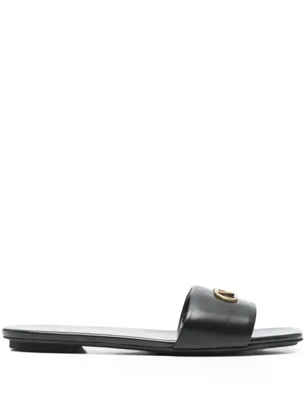 Emporio Armani Logo Plaque Slides
