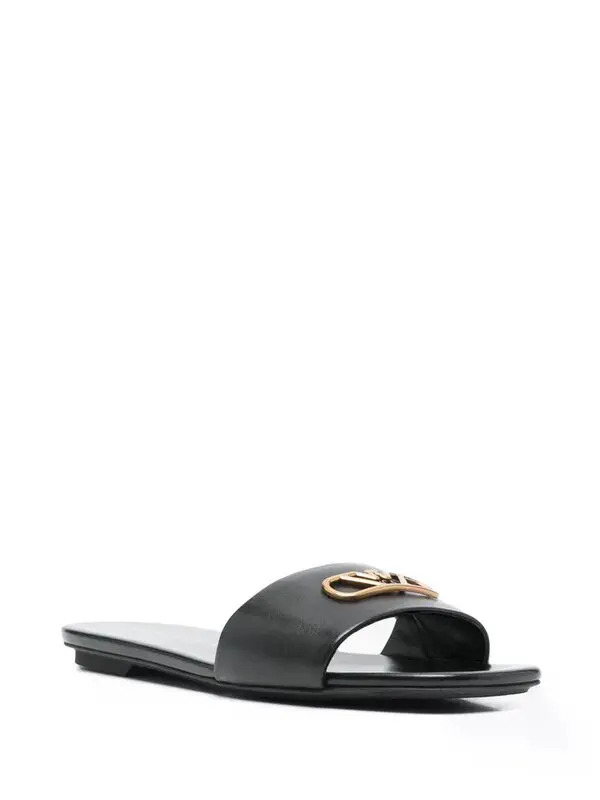 Emporio Armani Logo Plaque Slides