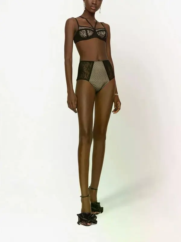 Dolce & Gabbana High-waisted Lace Briefs