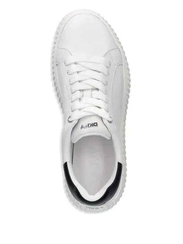 Dkny Logo Lettering Lace-up Sneakers