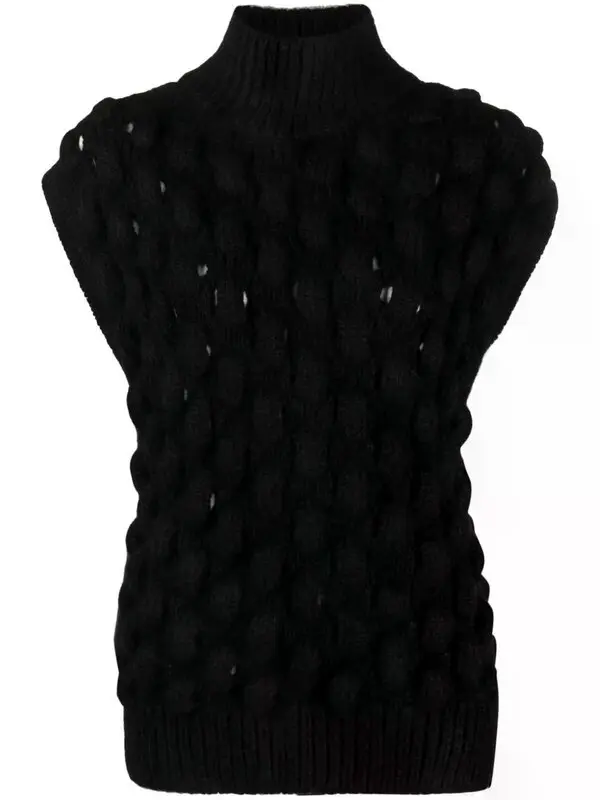 Simone Rocha Sleeveless Turtleneck Jumper