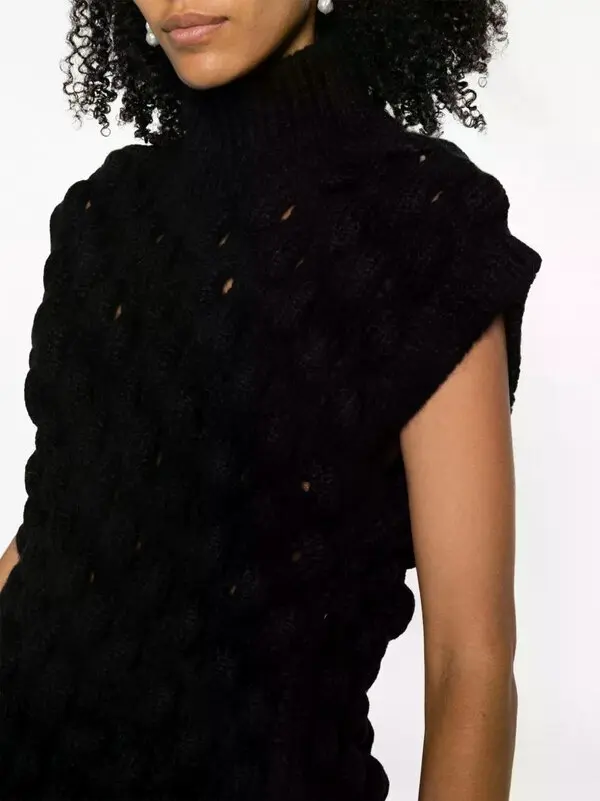 Simone Rocha Sleeveless Turtleneck Jumper