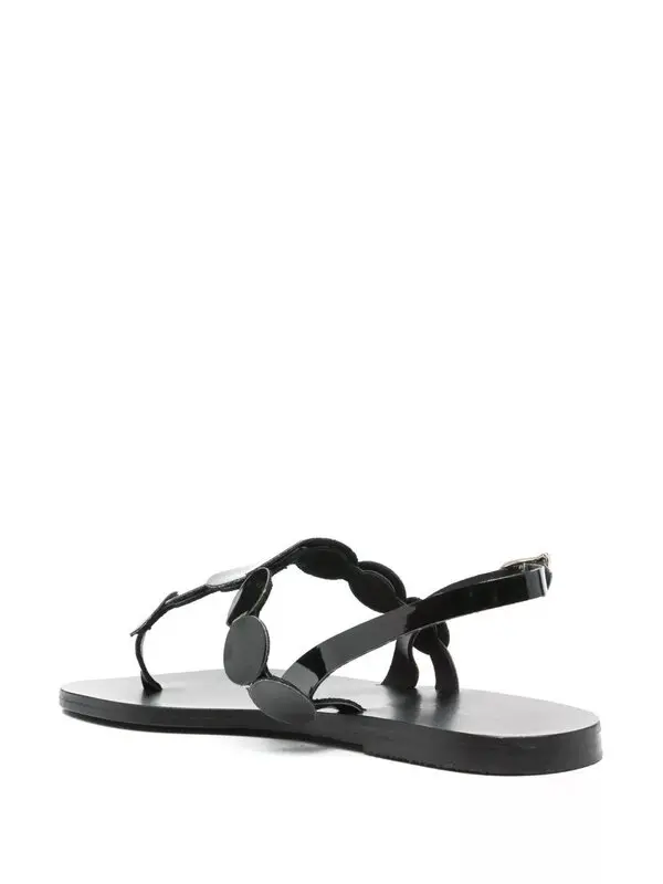 ANCIENT GREEK SANDALS Ilios Leather Flat Sandals