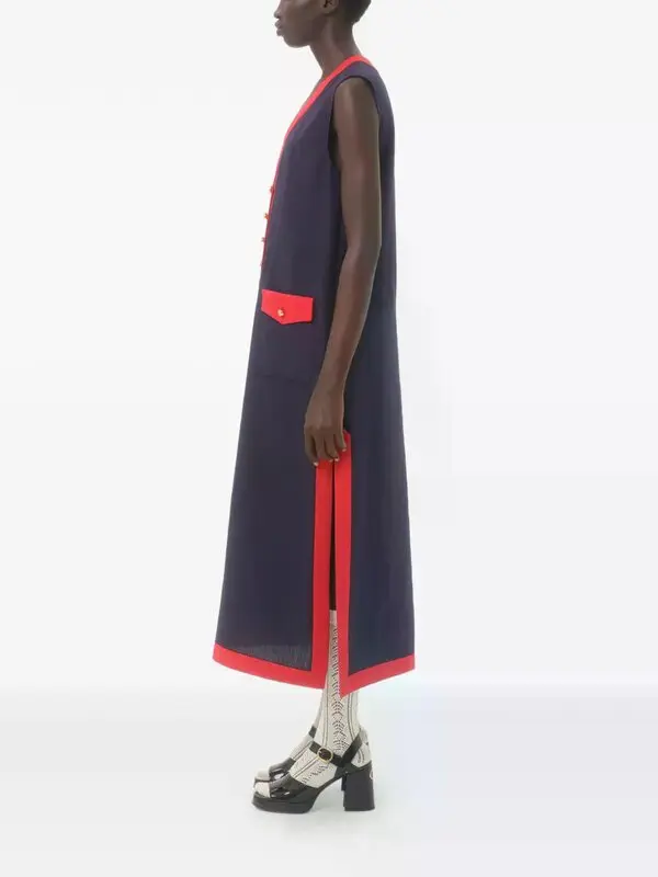 Valentino Garavani Midi Linen Dress