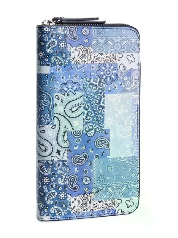 GIUSEPPE ZANOTTI Albert Continental Wallet - Blue