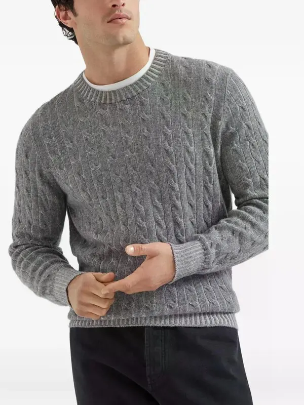 Brunello Cucinelli Cable Knit Jumper