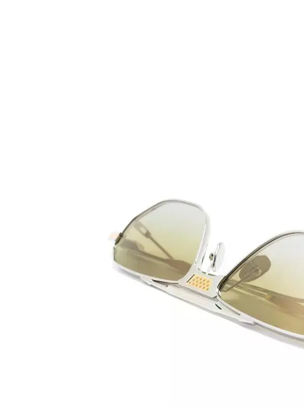T HENRI EYEWEAR Logo-print Square-frame Sunglasses
