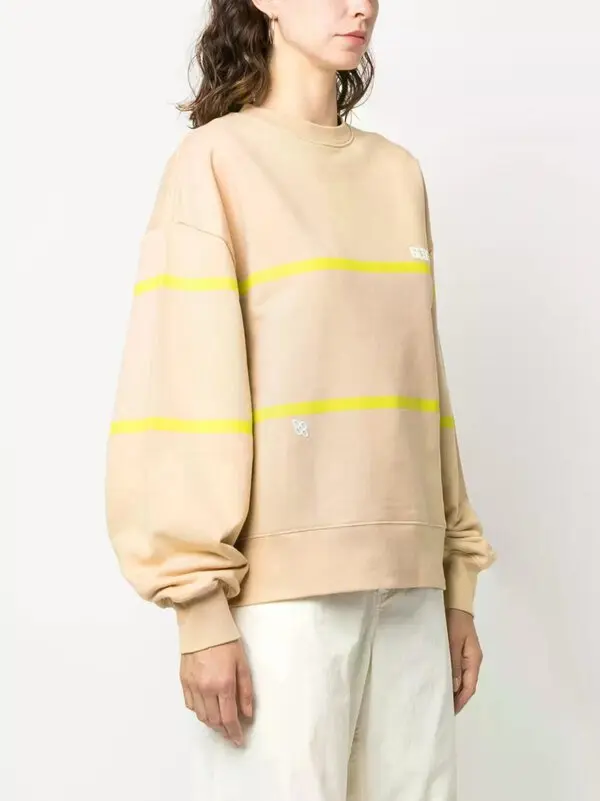 Gcds Logo Print Cotton Sweatshirt