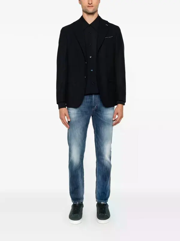 Brioni Fine-knit Cardigan - Blue