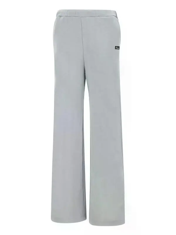 ROTATE BY BIRGER CHRISTENSEN Wide Leg Track Pants - Grey
