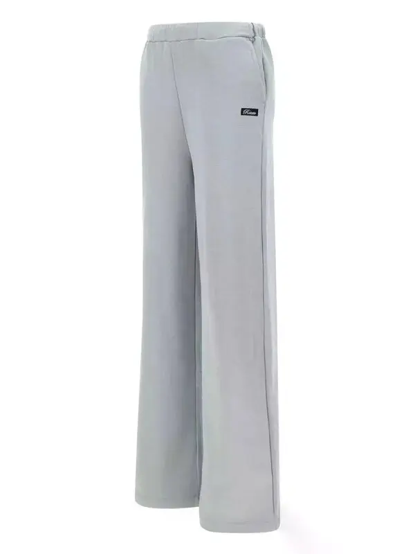ROTATE BY BIRGER CHRISTENSEN Wide Leg Track Pants - Grey