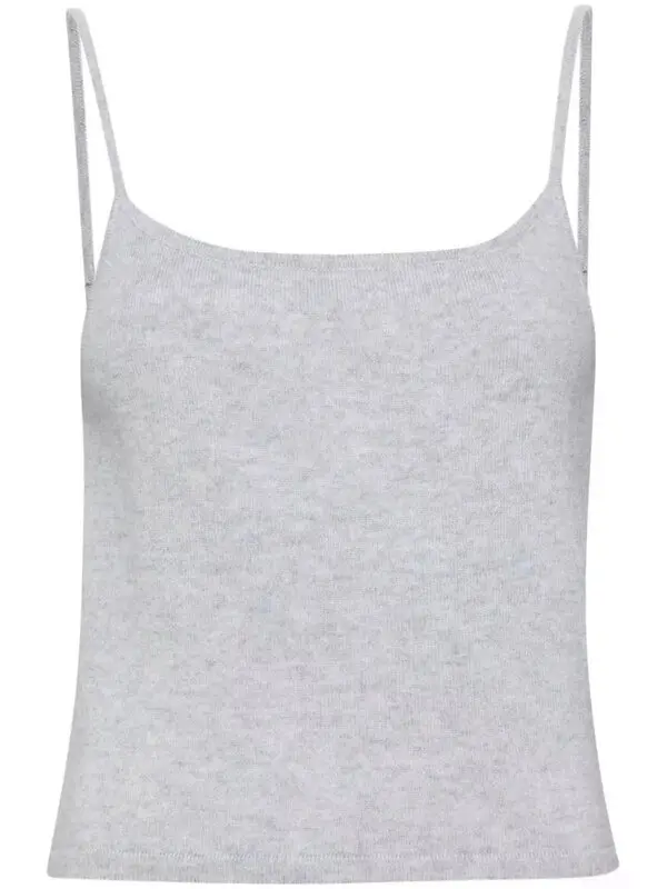 TEDDY CASHMERE Rapallo Knitted Top - Grey