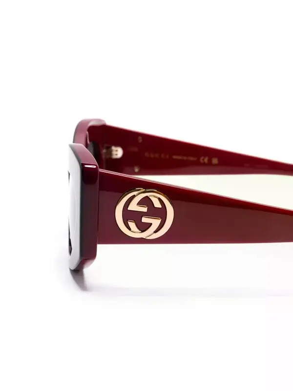 Gucci Cat Eye Frame Sunglasses - Black