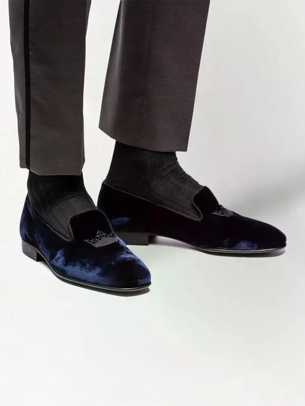 Church's Sovereign Velvet Crown Loafers