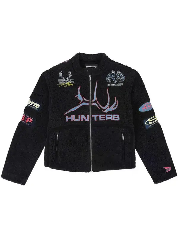 SP5DER Sherpa Jacket - Black