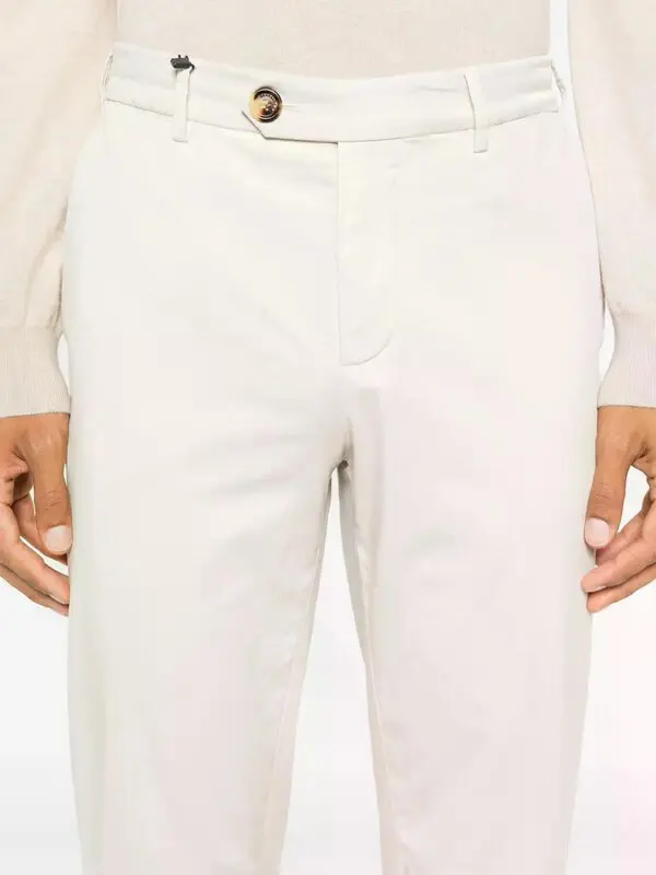 Brunello Cucinelli Tapered-leg Chinos - Neutrals
