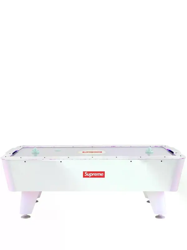 Supreme Led Air Hockey Table - White