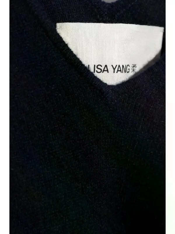 LISA YANG Cashmere V-back Jumper