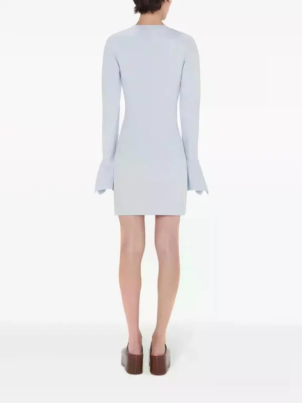 JW Anderson Light Recycled Viscose Knit Mini Dress
