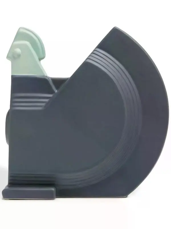 NUOVE FORME Cock Ceramic Figure - Grey