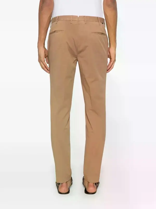 Incotex Tapered-leg Trousers - Brown