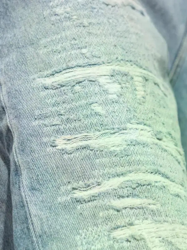 Amiri Distressed Light Wash Jeans