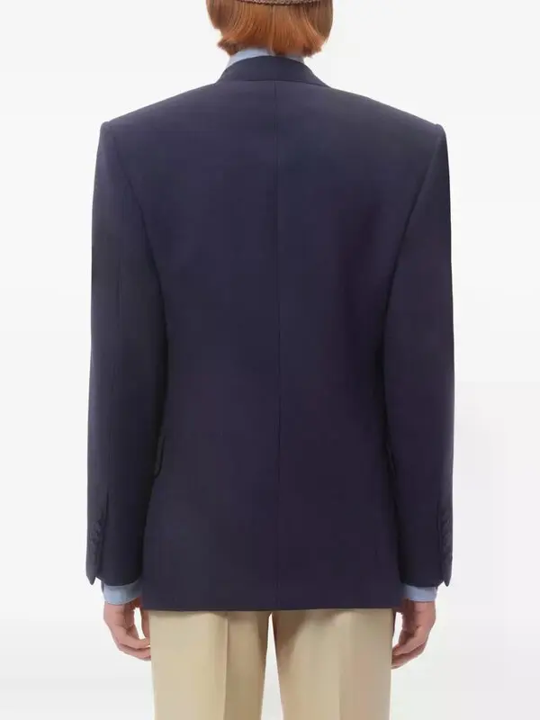 Valentino Garavani Double-breasted Gabardine Jacket